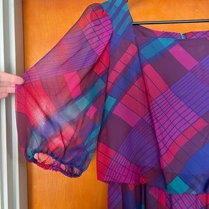 Kappa | Dresses | Kappa Vintage 8s Plaid Patterned Dress | Poshmark